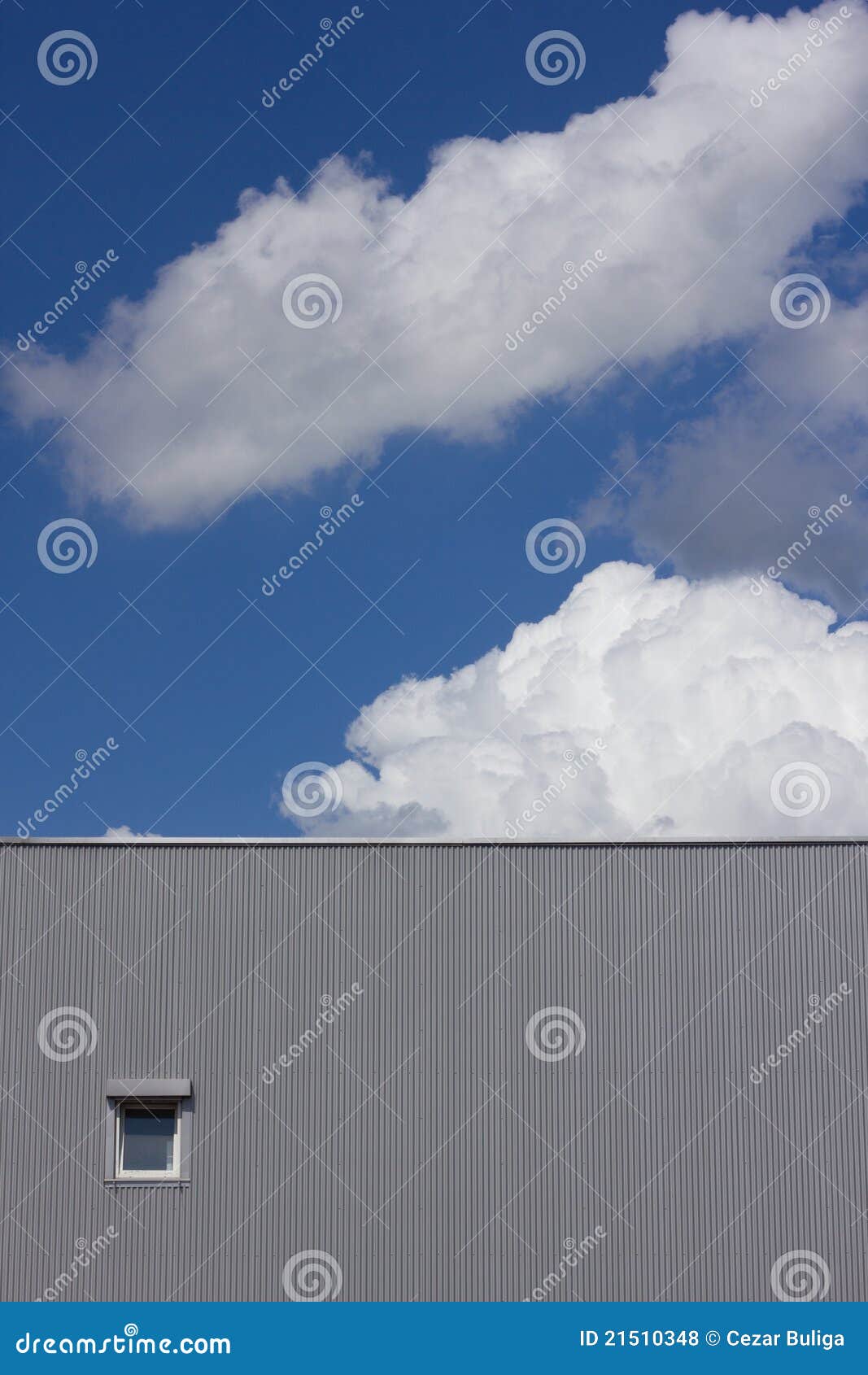 Small window and sky stock photo. Image of bricks, wall - 21510348