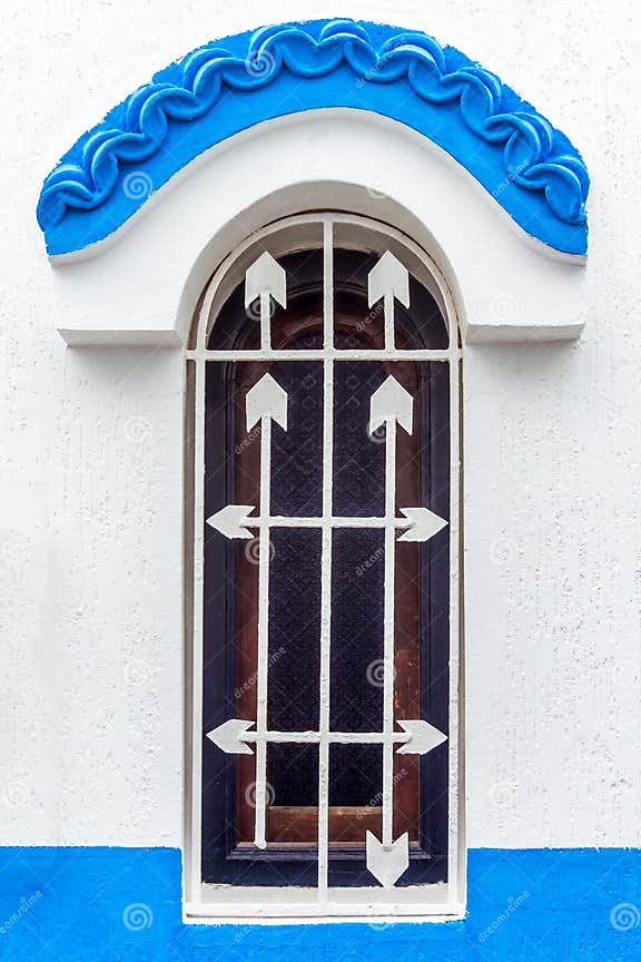 Protected window stock image. Image of building, exterior - 116820327