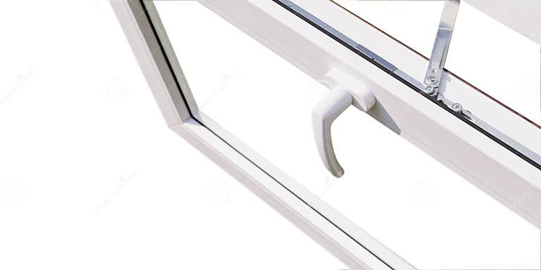 Small Window Transom Made of Plastic Stock Photo - Image of plastic ...