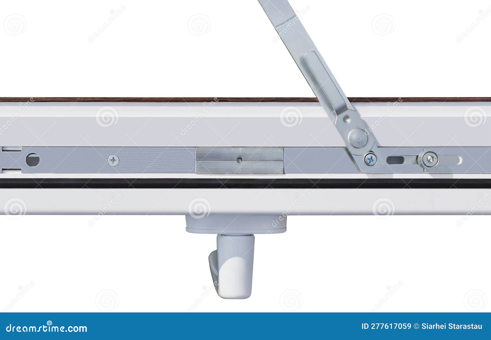 Small Window Transom Made of Plastic Stock Image - Image of plastic ...