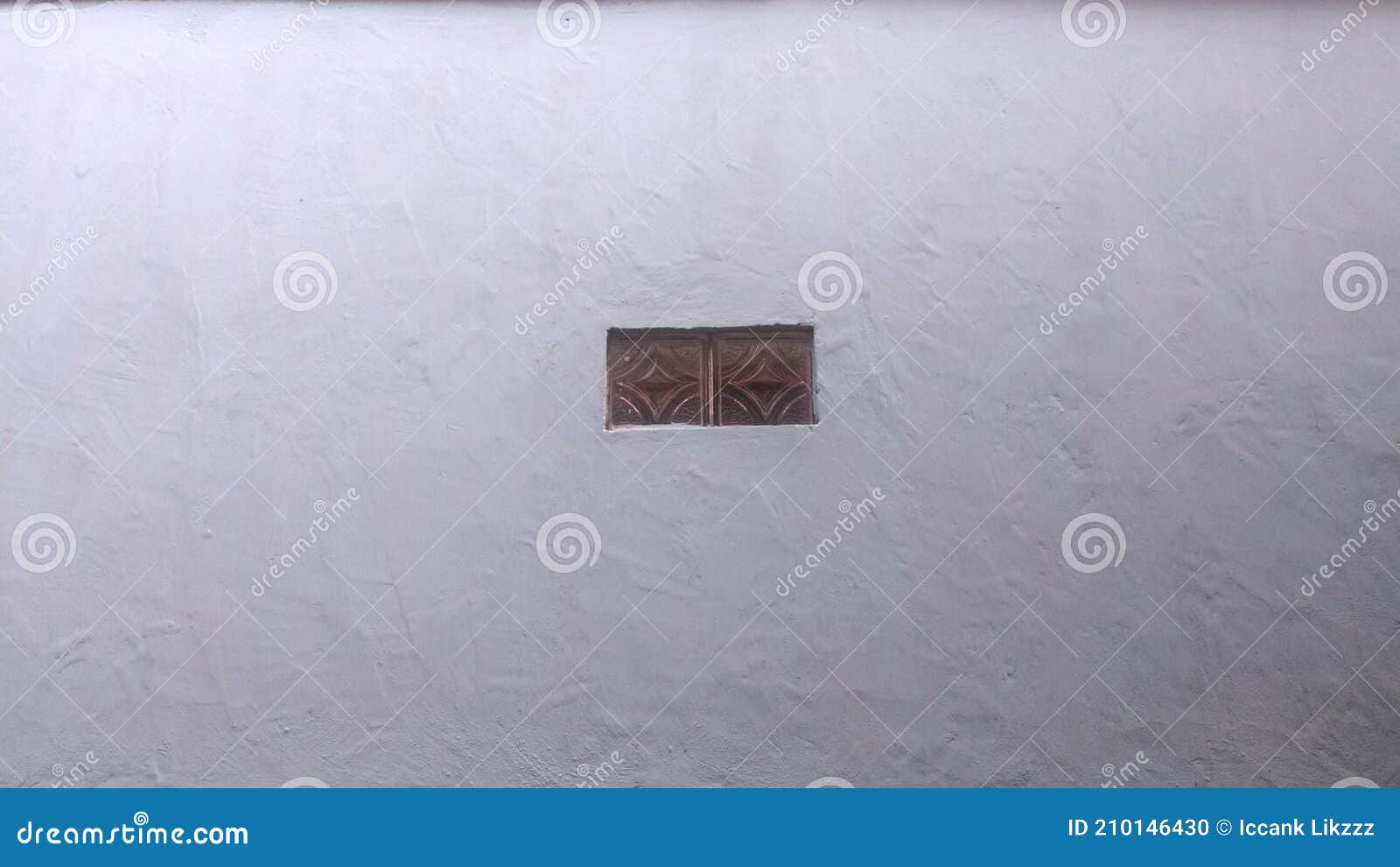 2 Small Windows in the Wall Stock Photo - Image of small, grey: 210146430