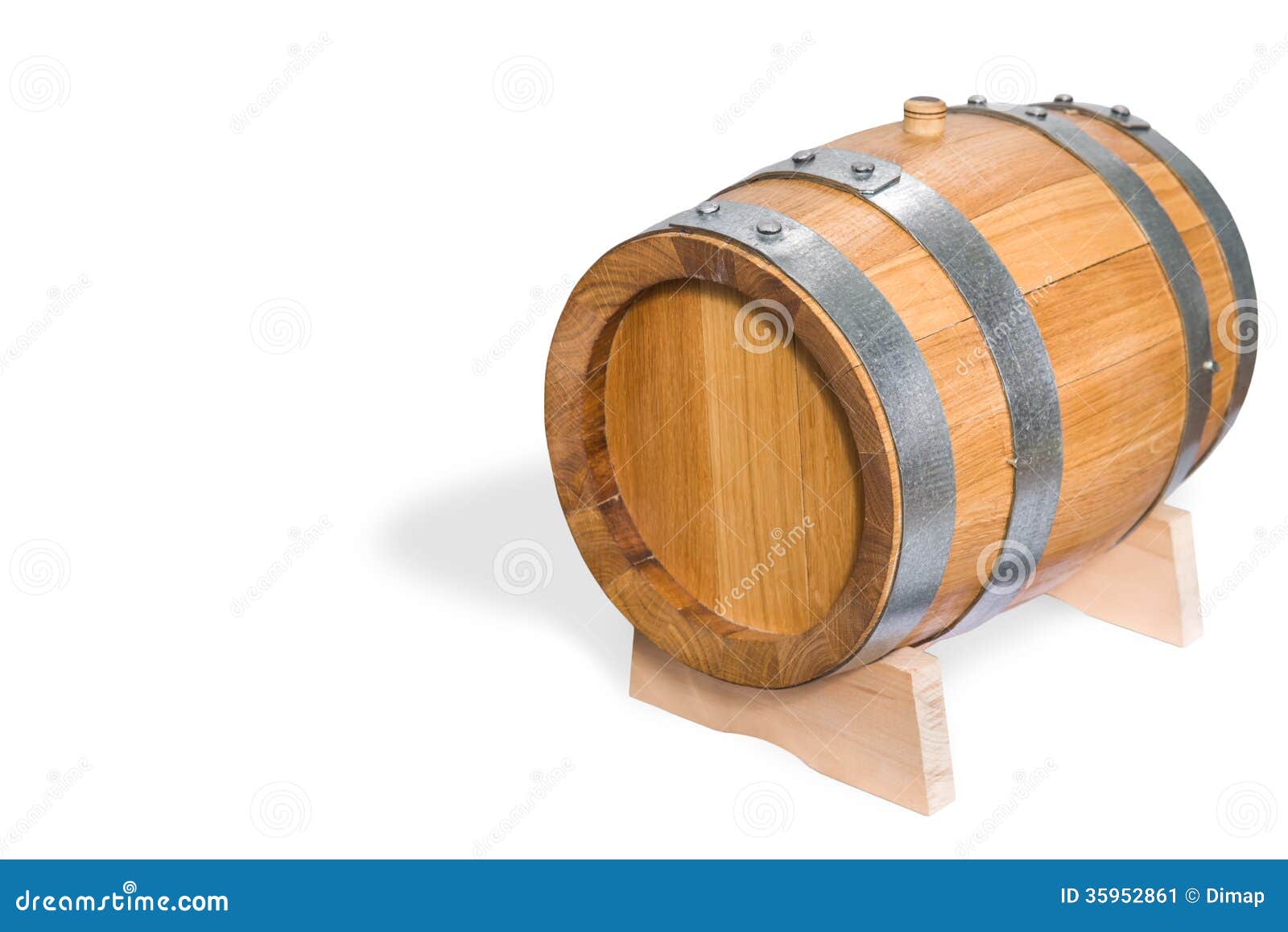 Small wine barrel stock image. Image of winery, storage - 35952861