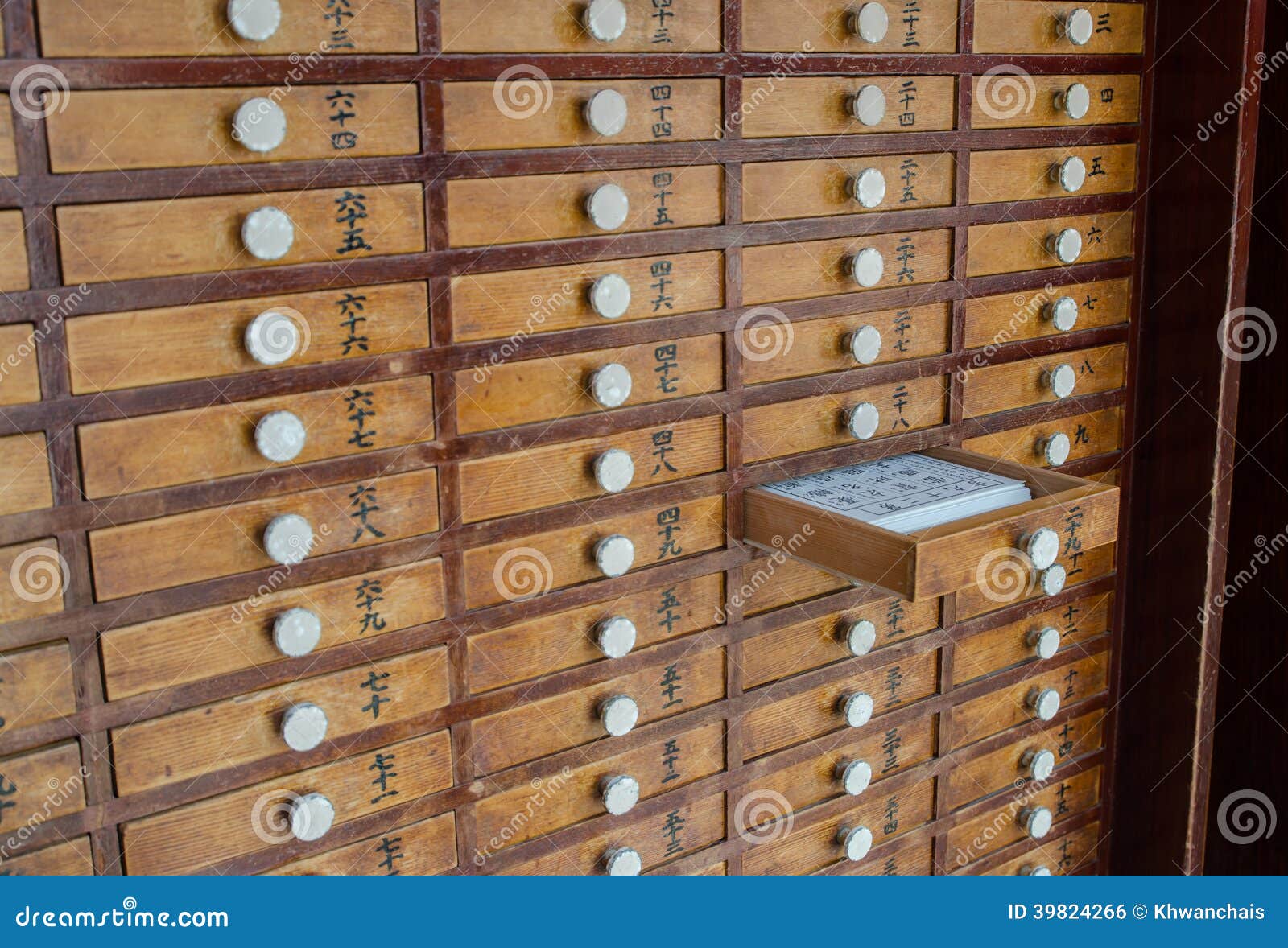 Small Wood Drawers stock photo. Image of kanto, script - 39824266