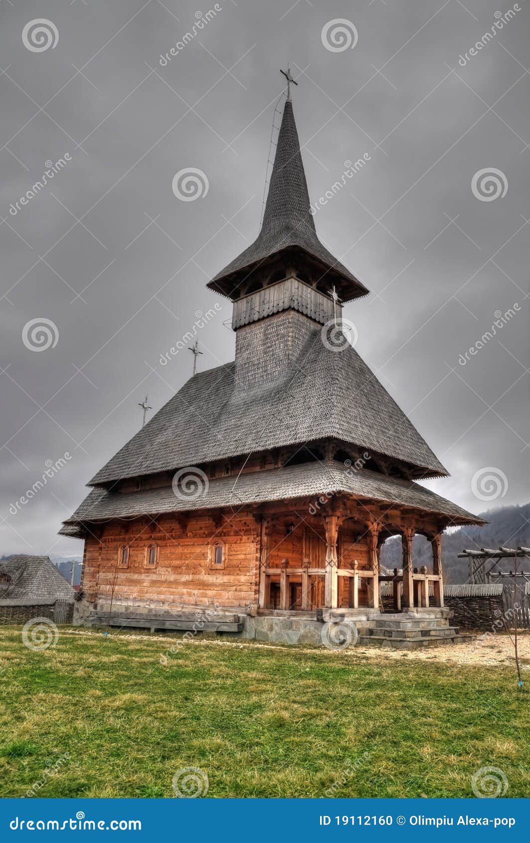 Small wooden church stock photo. Image of historic, historical - 19112160