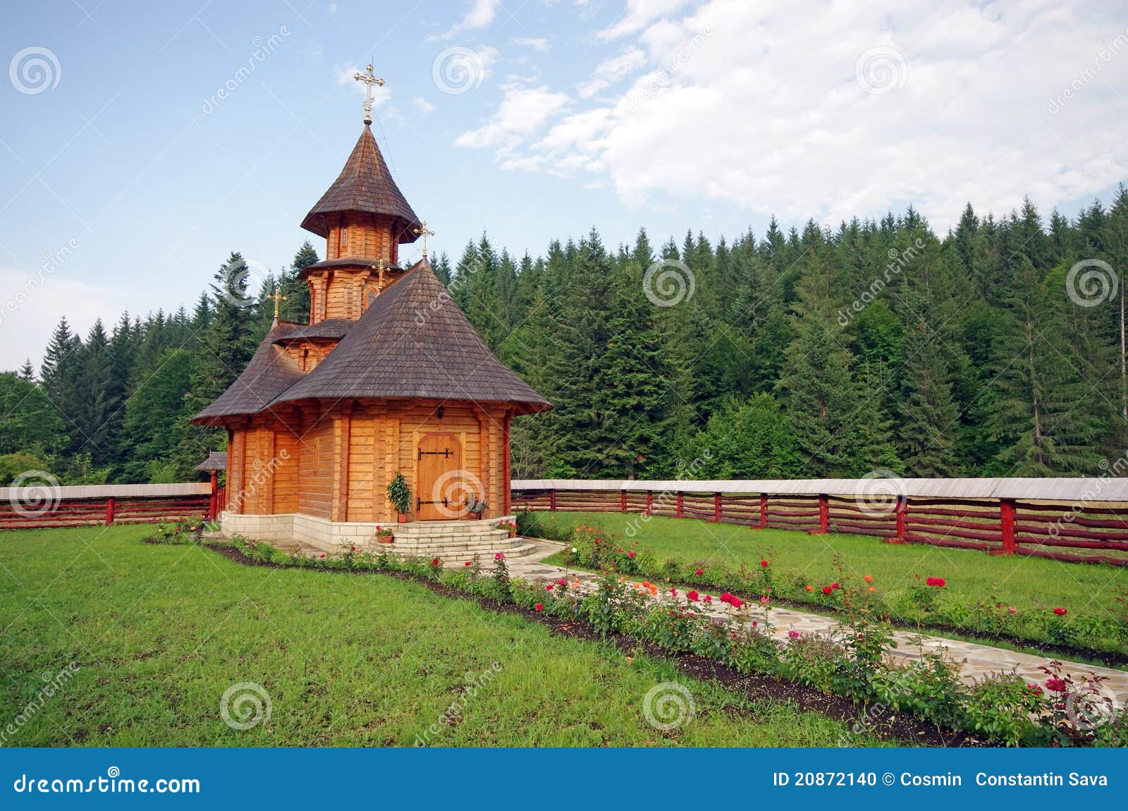 Small wooden church stock photo. Image of divine, heritage - 20872140