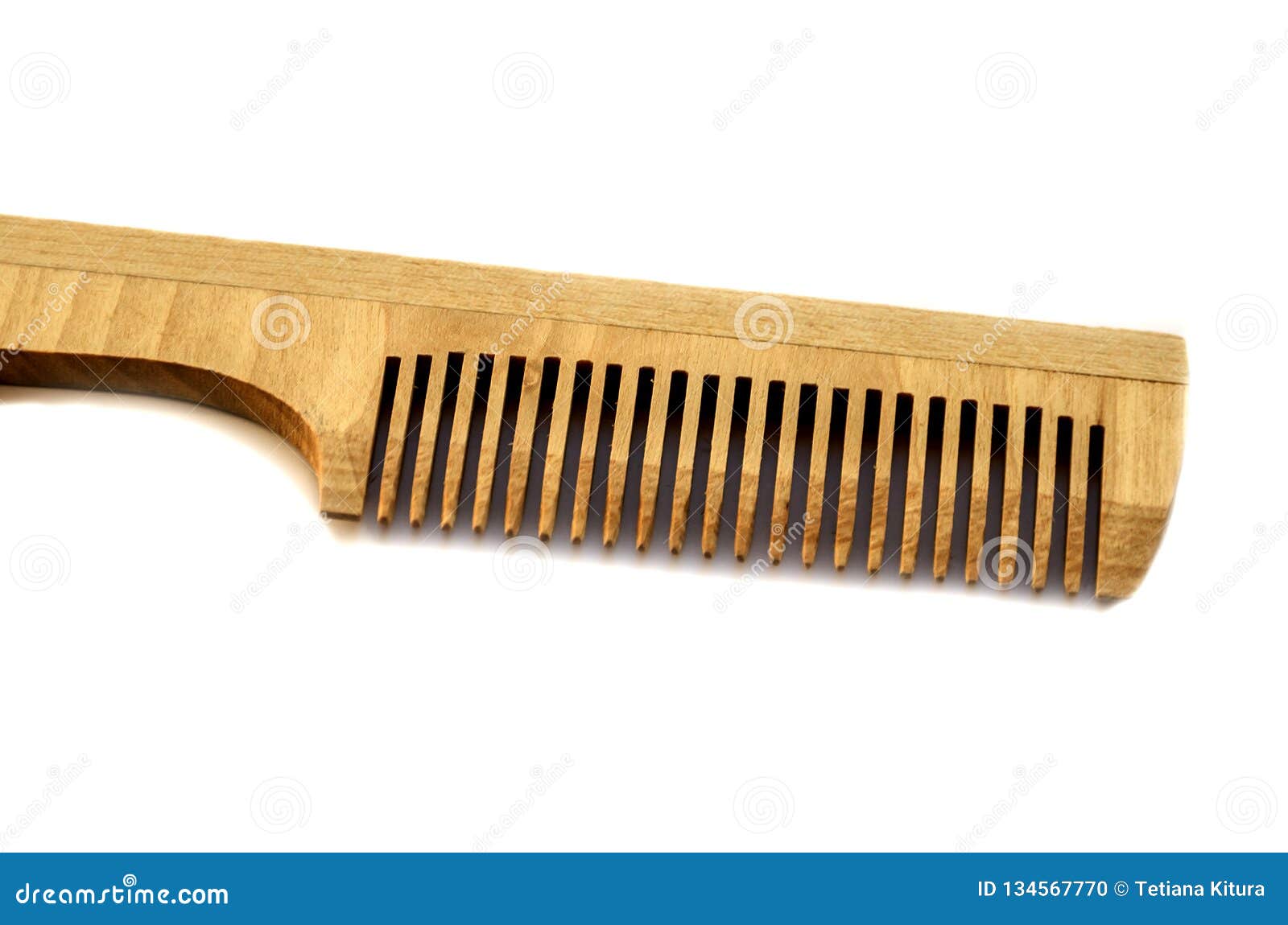 Comb is Isolated on a White Background Stock Photo - Image of grooming ...