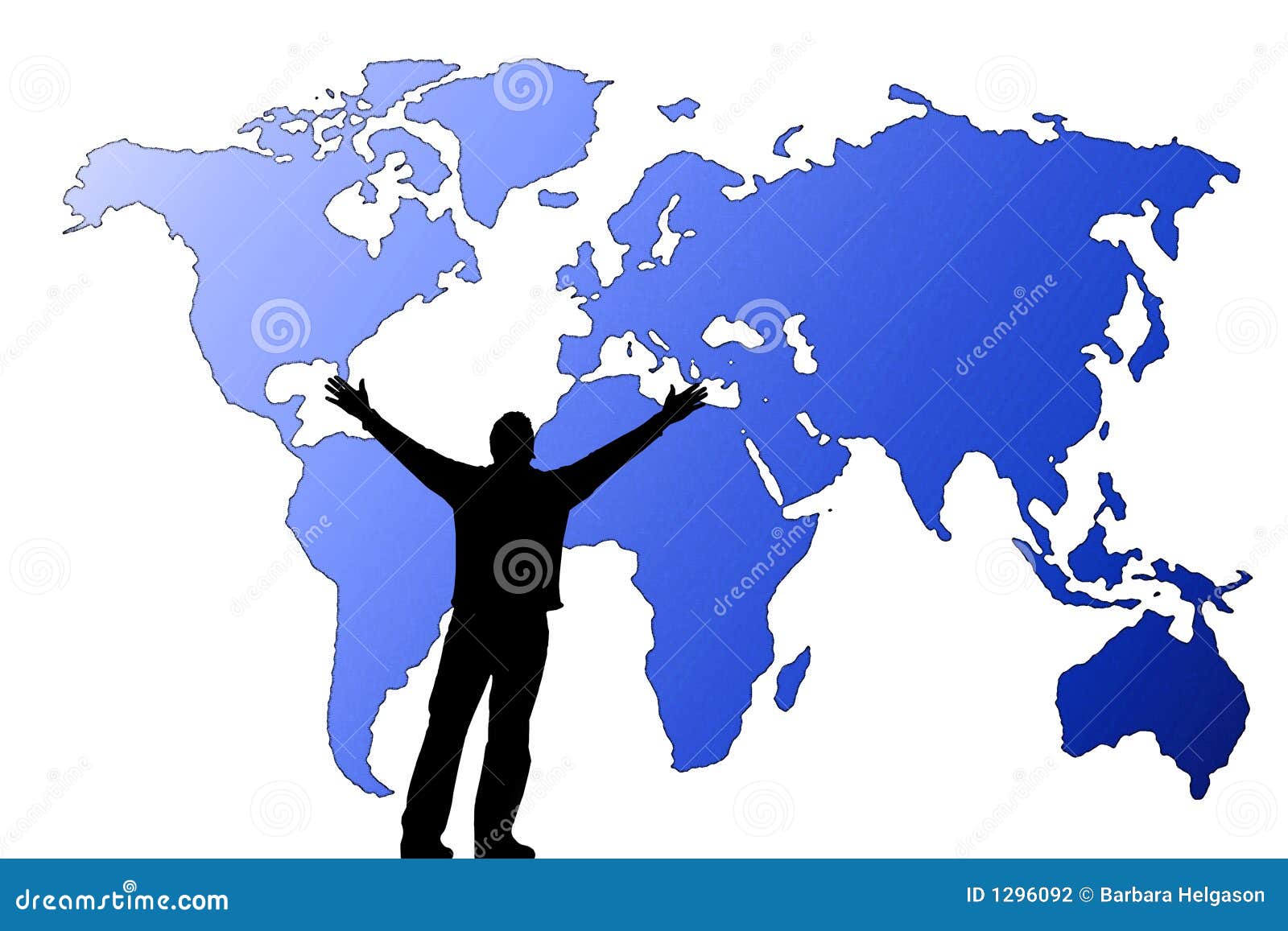 A small world stock illustration. Illustration of future - 1296092