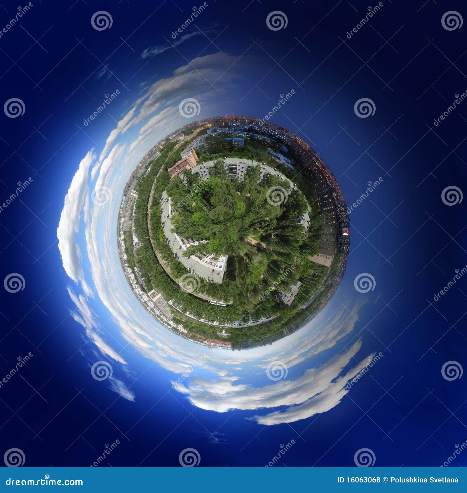 Small world stock photo. Image of light, exterior, house - 16063068