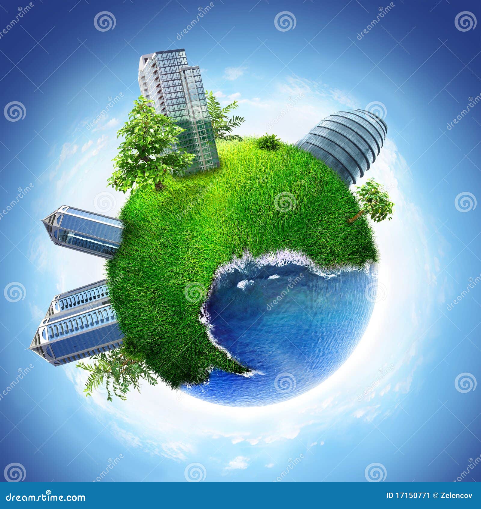 Small world stock illustration. Illustration of earth - 17150771
