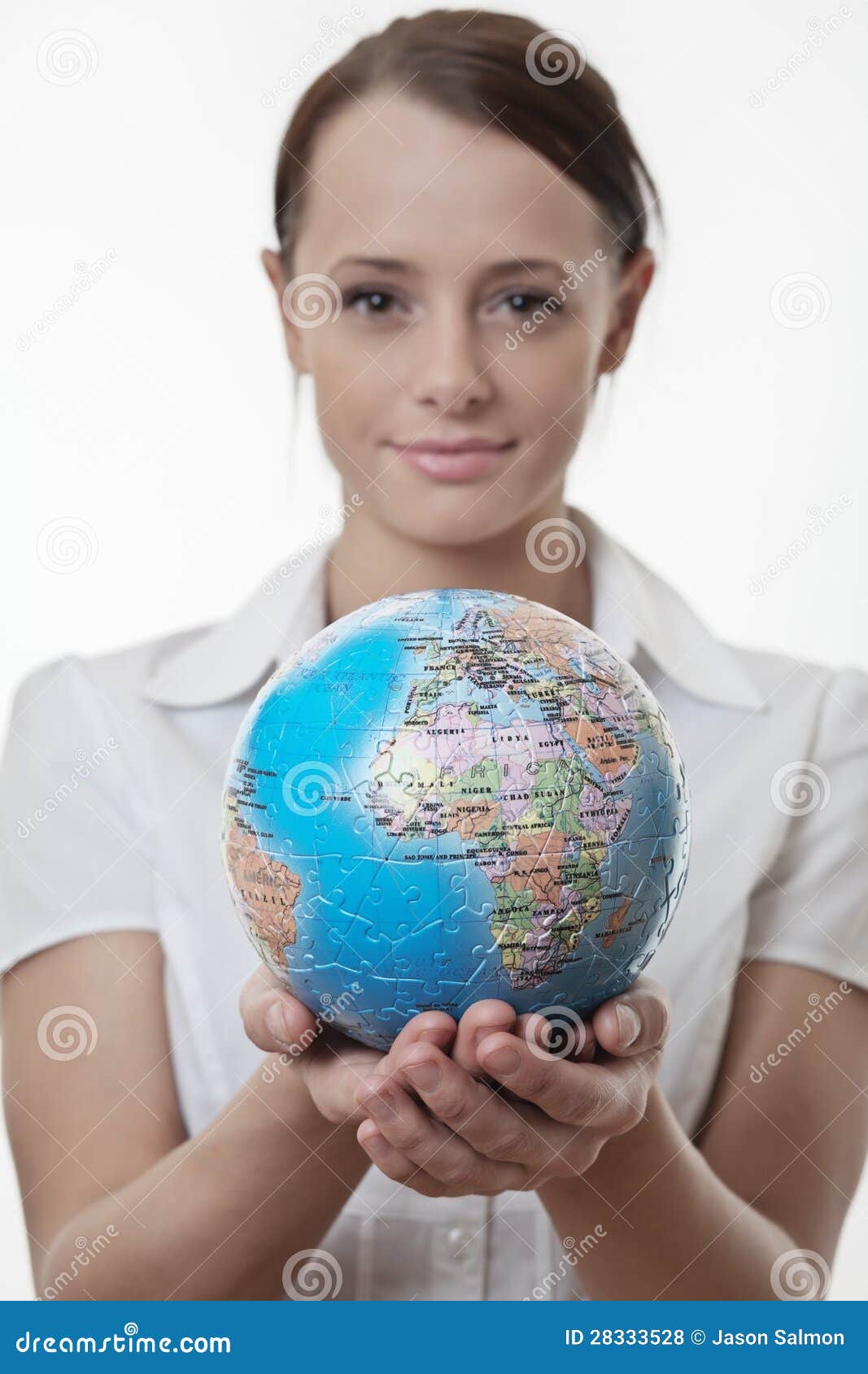 Small world stock photo. Image of earth, protect, smile - 28333528
