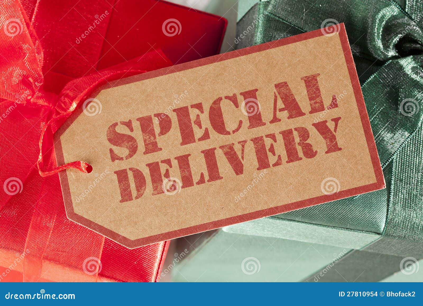 Small Wrapped Christmas Presents Stock Photo - Image of ornament, paper ...