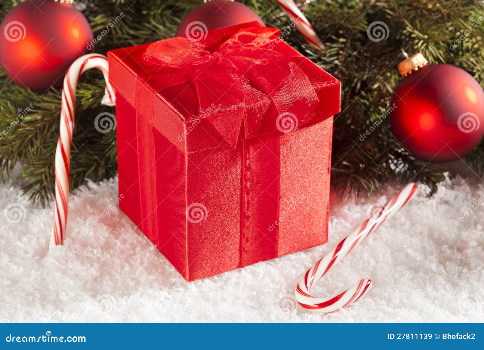 Small Wrapped Christmas Presents Stock Image - Image of shiny, festive ...