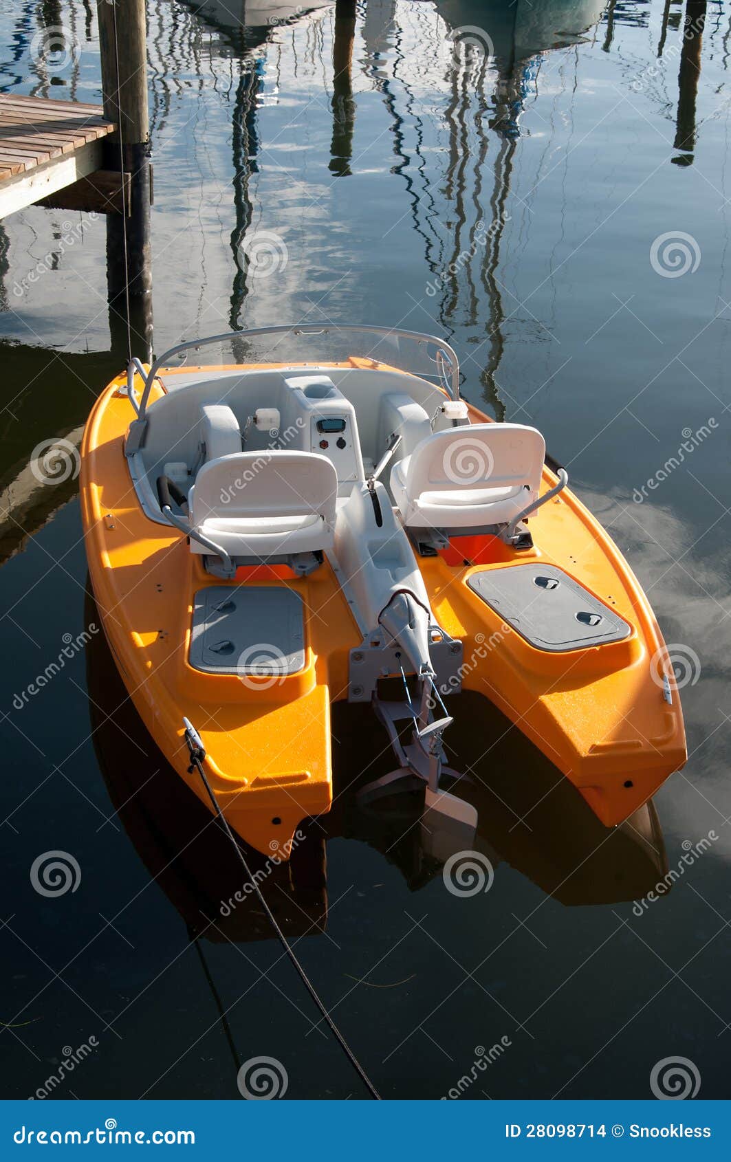 Small Yellow Boat stock photo. Image of yellow, seat - 28098714