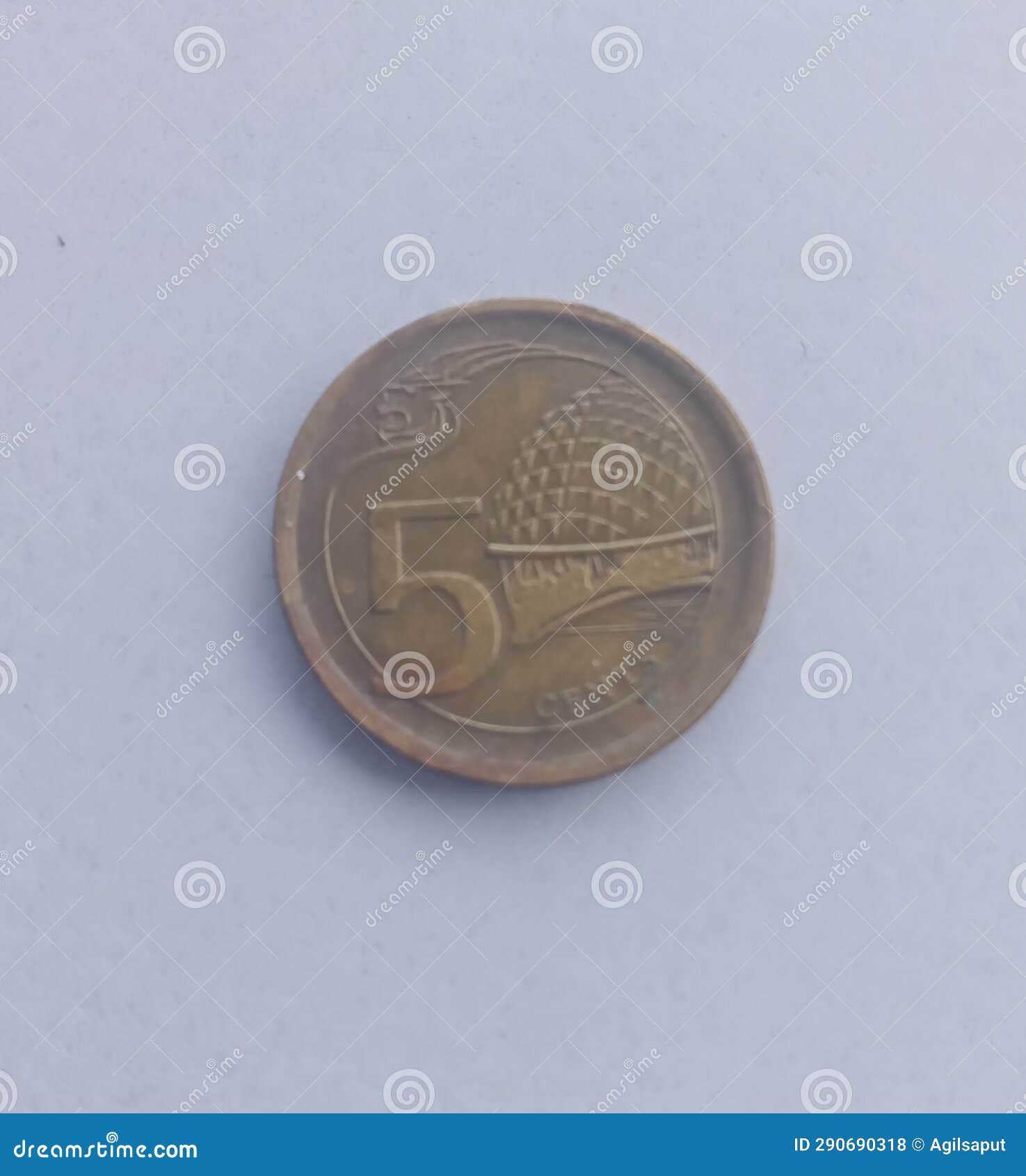 The Smallest or Lowest Singapore Dollar Bill Stock Photo - Image of ...