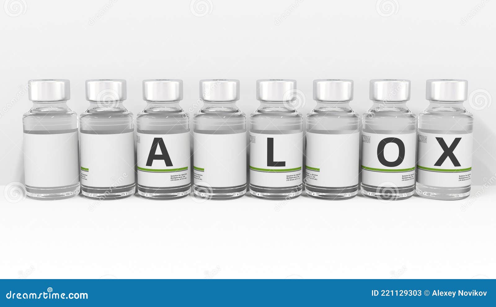 SMALLPOX Text on the Labels of Medicine Vials. Conceptual 3d Animation ...