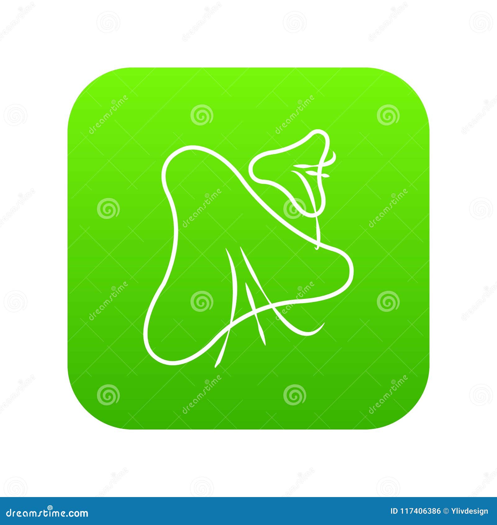 Smallpox Virus Icon Green Vector Stock Vector - Illustration of ebola ...