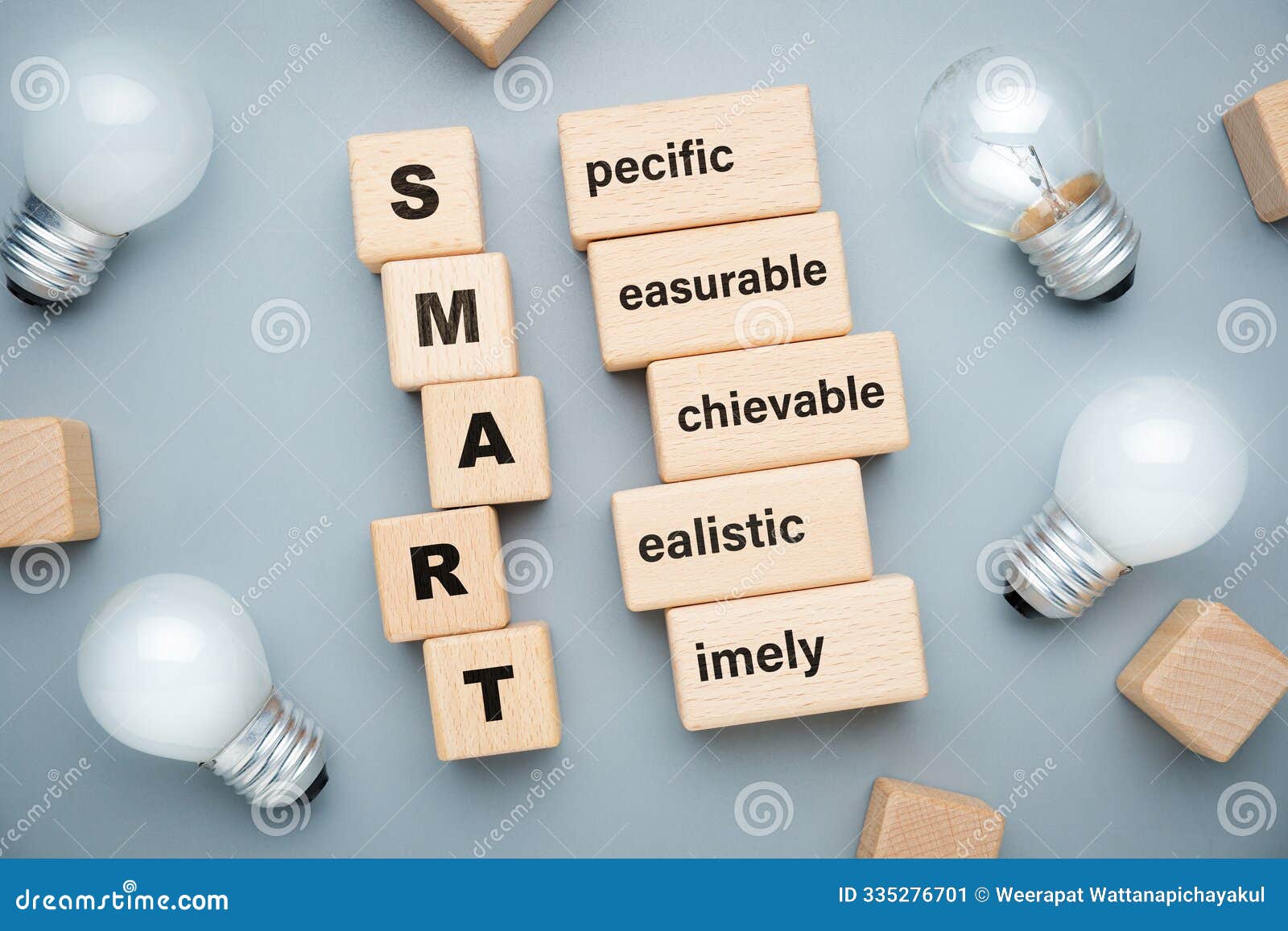 SMART Acronym, Smart Goal Setting Concept Stock Image - Image of timely ...
