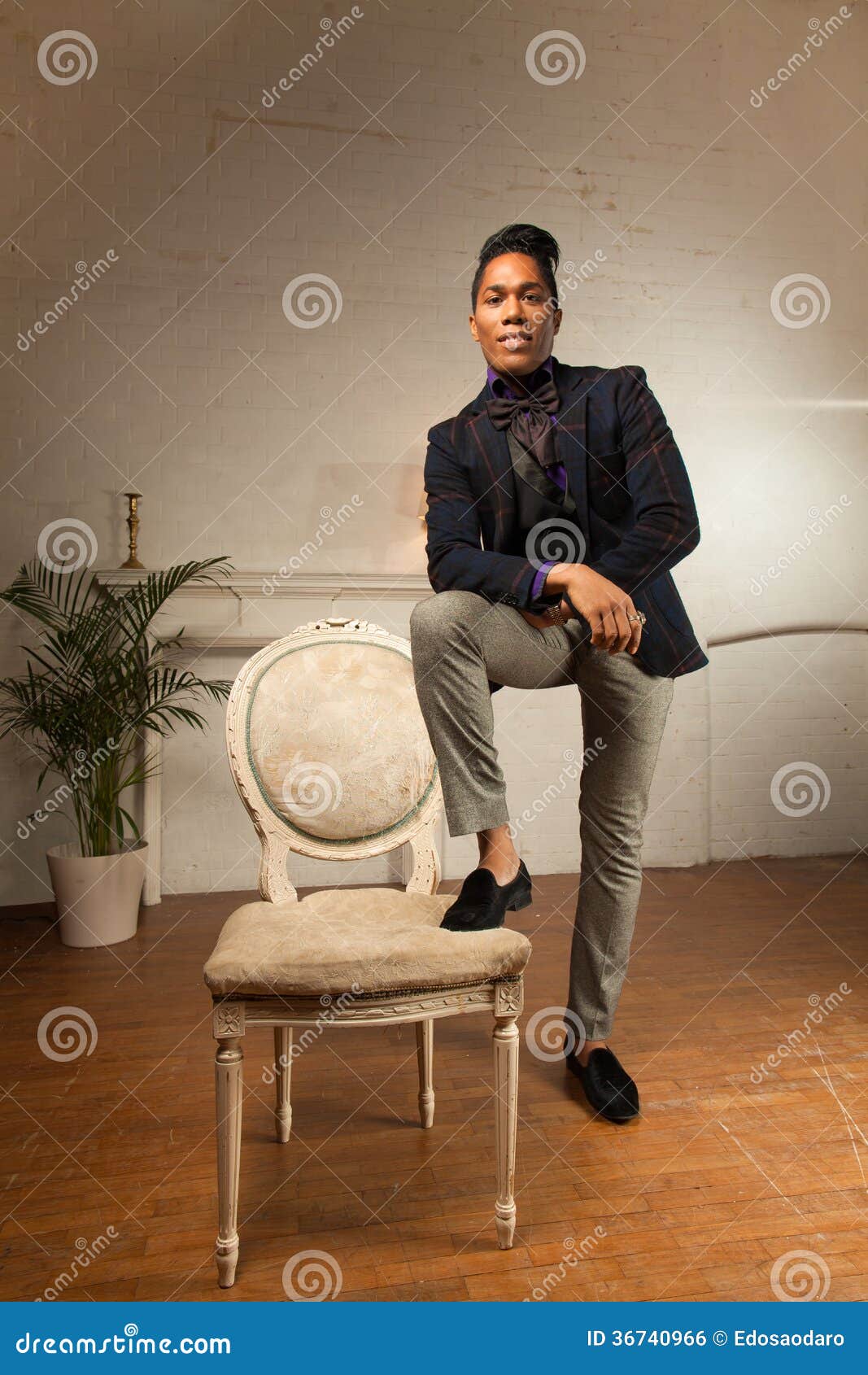 Smart African American stock photo. Image of chair, leaning - 36740966