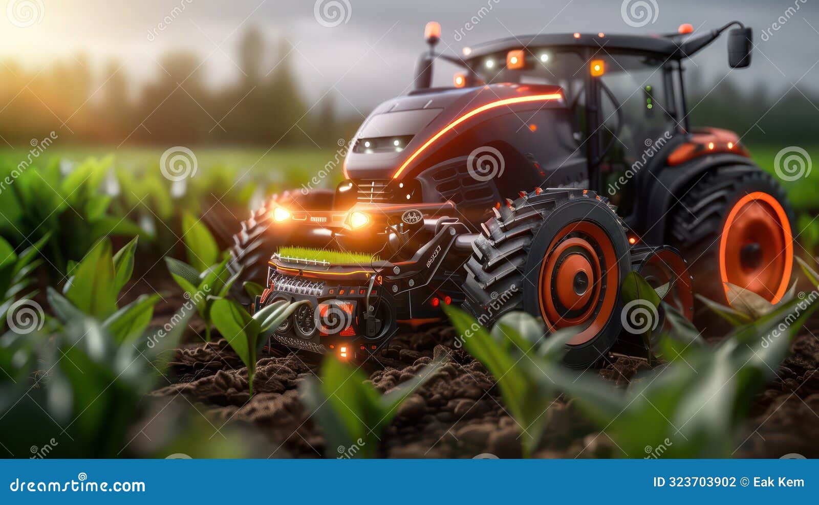Smart Agriculture with Autonomous Machinery and High Tech Farming ...