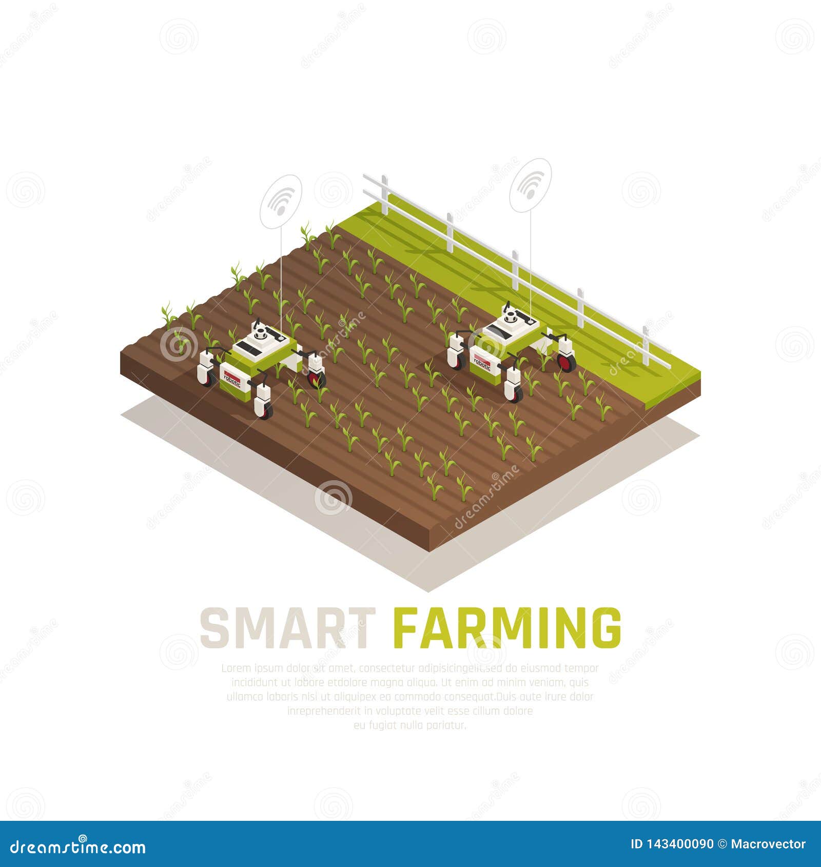Smart Agriculture Concept stock vector. Illustration of agriculture ... Smart Agriculture Concept stock vector. Illustration of agriculture ...
