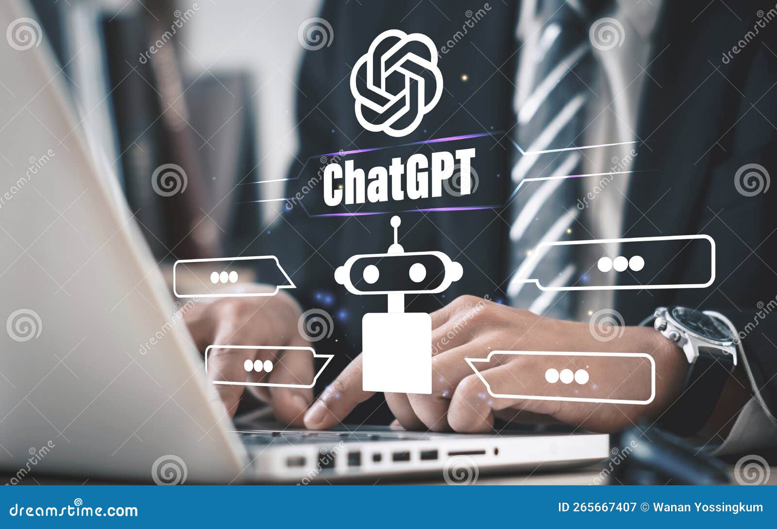 Smart AI Or Artificial Intelligence Using Chatbot, Artificial Intelligence Developed By OpenAI ...