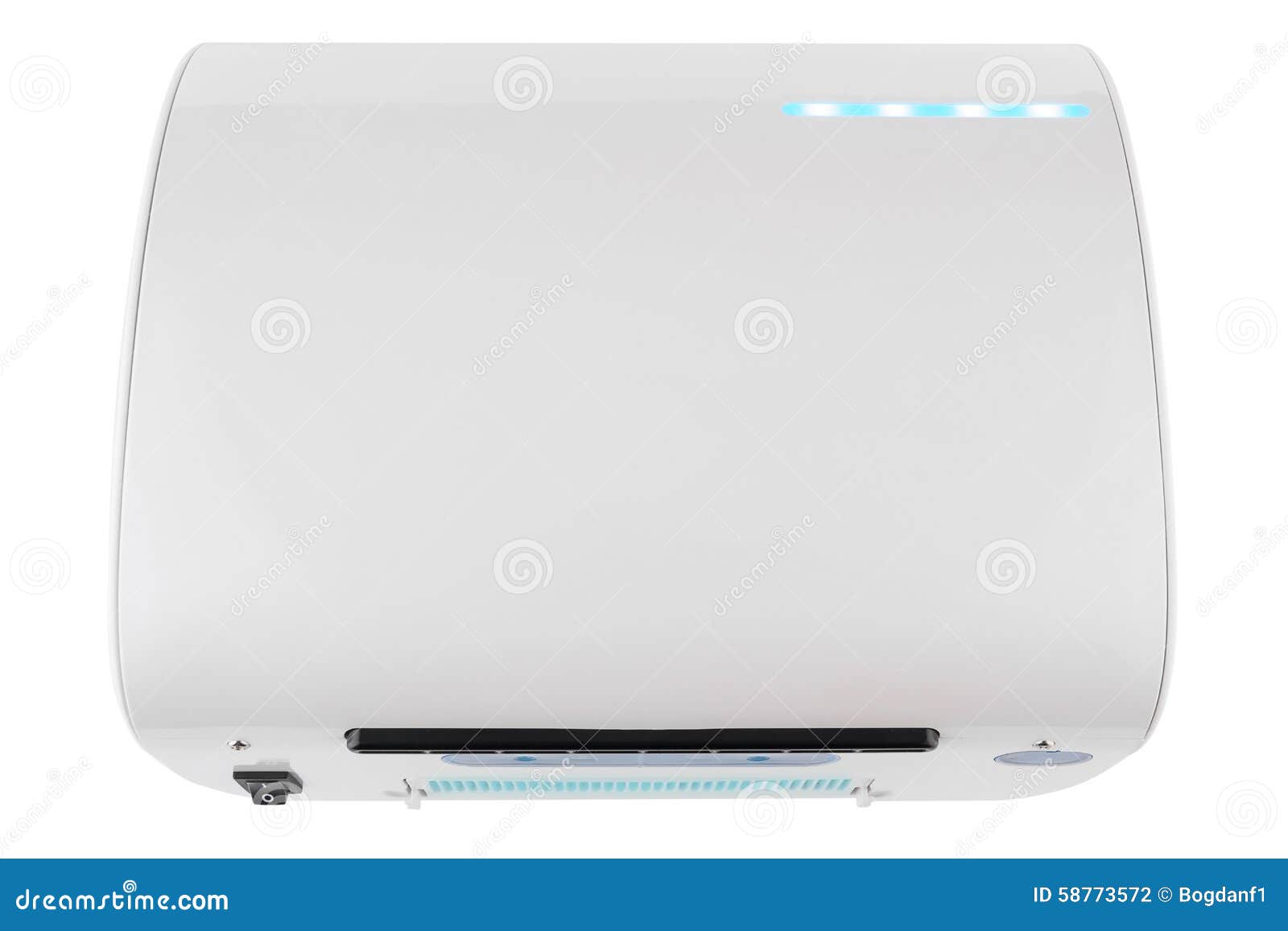 Smart Air Turbo Automatic Hand Dryer Active Standby Mode Stock Photo ...