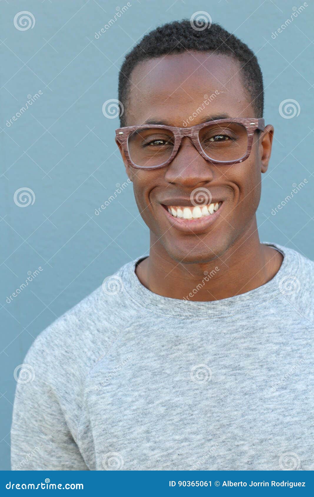Smart and Ambitious. Confident Young African Man Looking at Camera ...