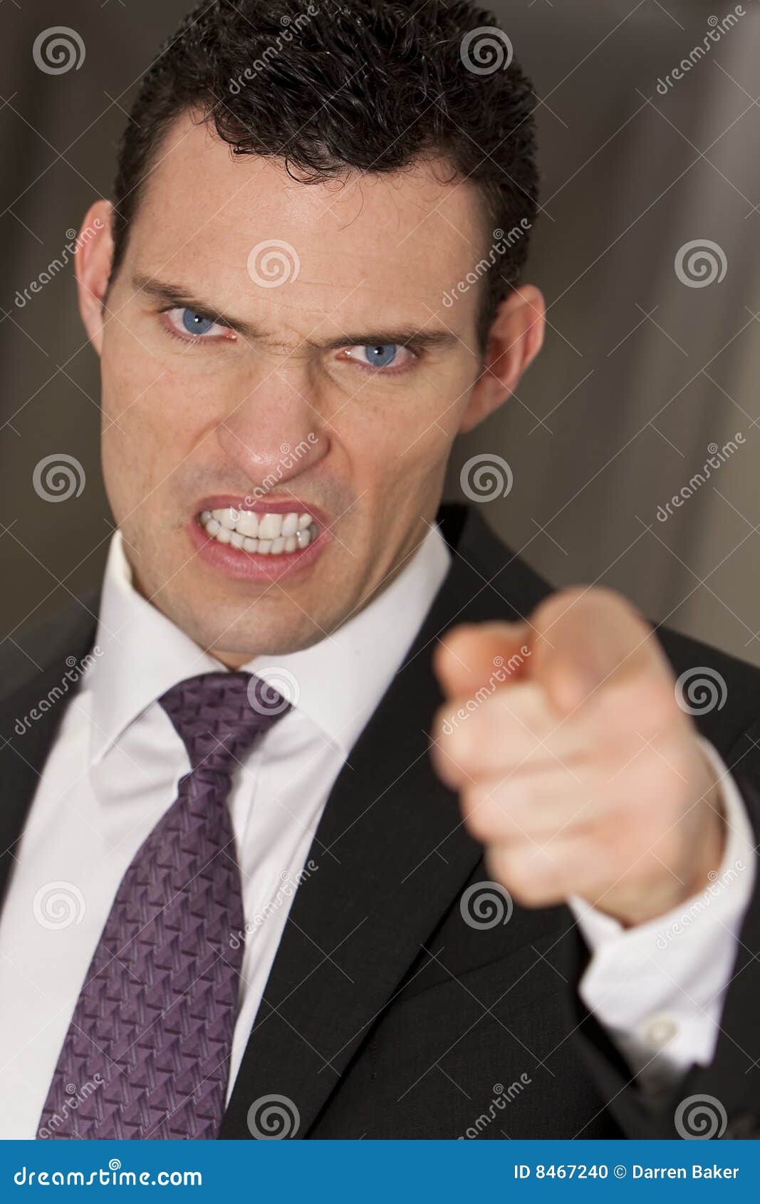 Smart and Angry stock photo. Image of fierce, smart, face - 8467240