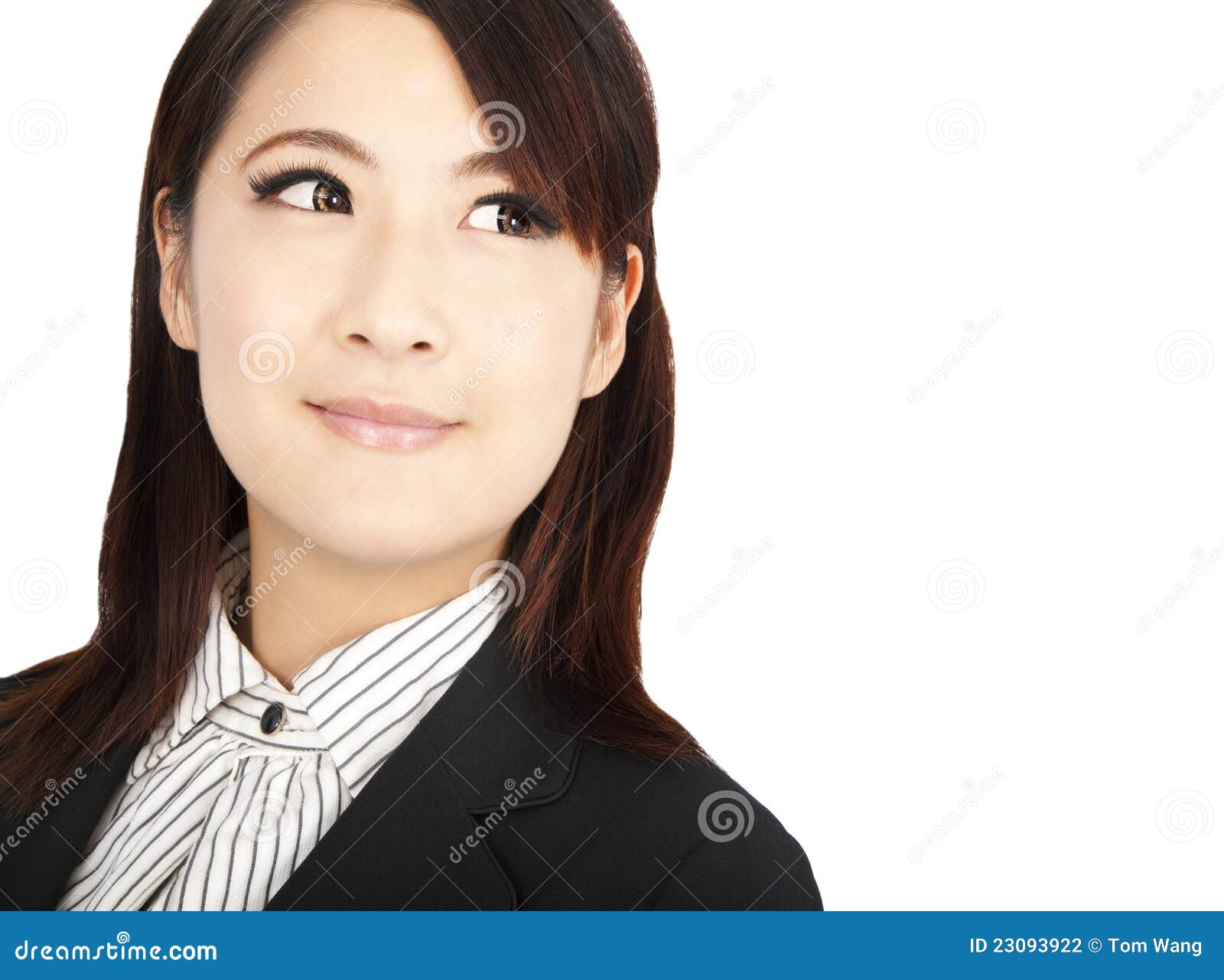 Smart asian businesswoman stock photo. Image of happy - 23093922
