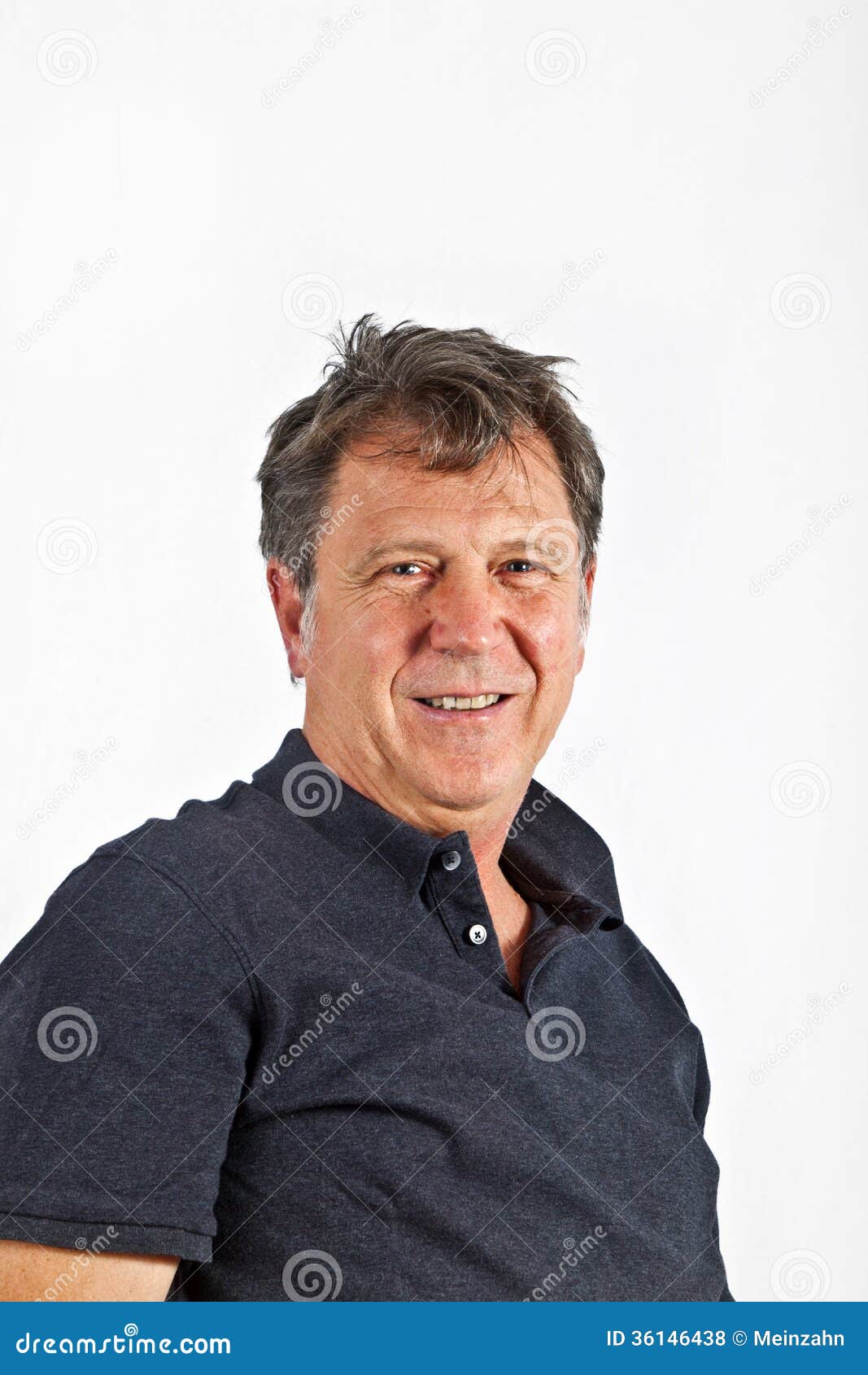 Smart Attractive Man in Studio Stock Photo - Image of attractive ...