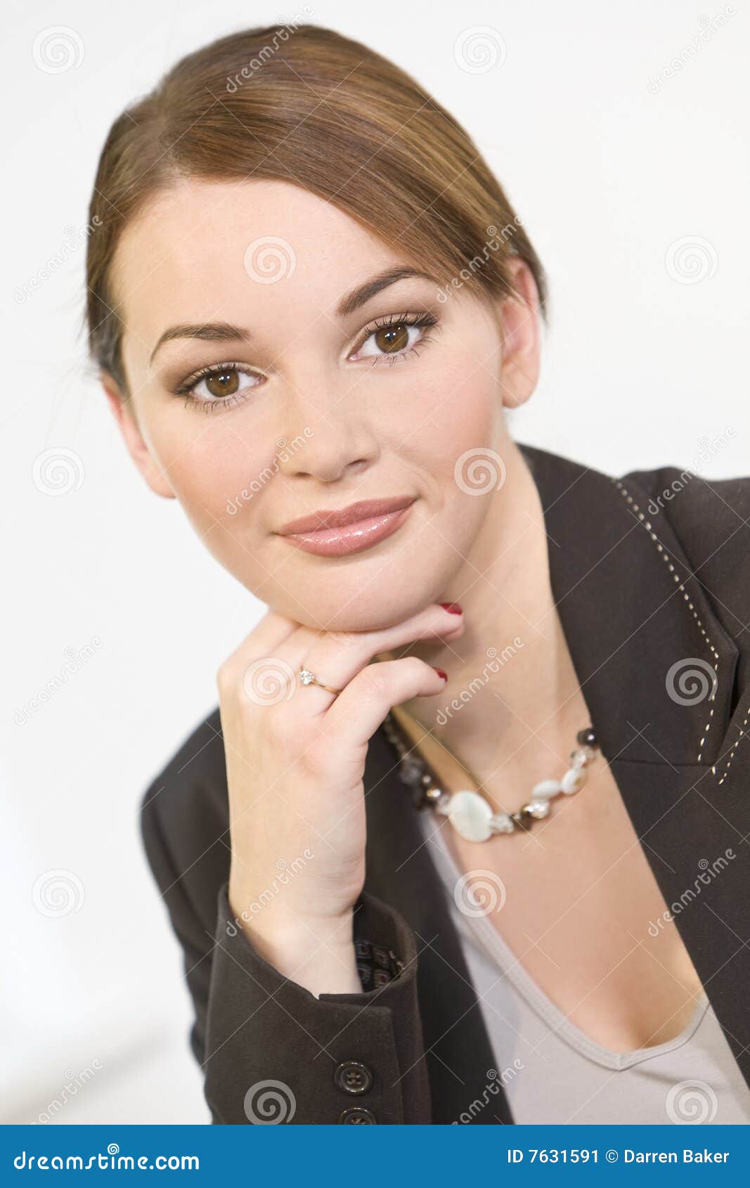 Smart and Beautiful stock image. Image of face, pretty - 7631591