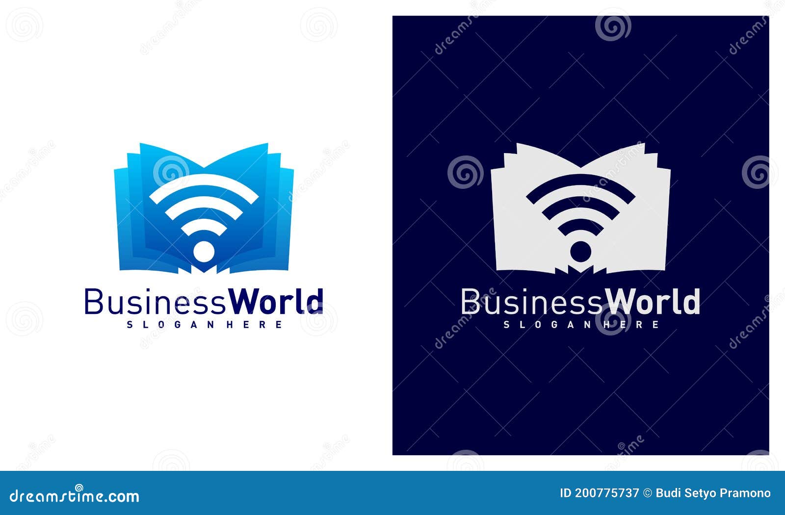 Smart Book Logo Design Vector, Colorful Book Logo Design Template, Icon ...