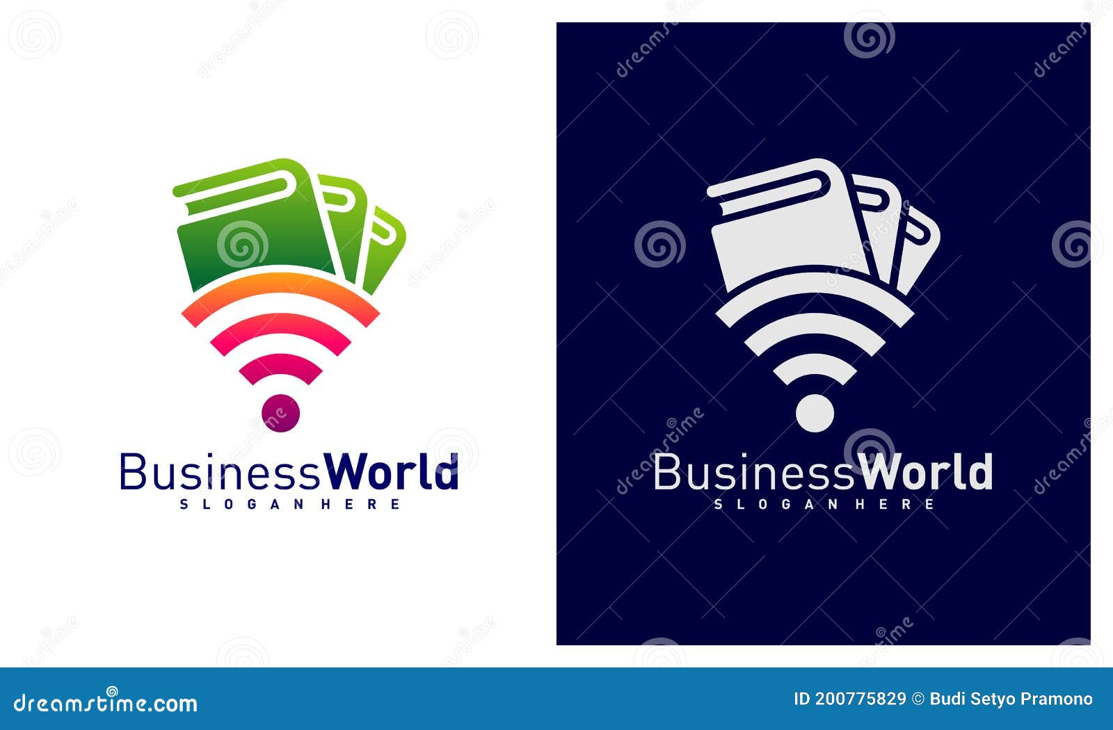 Smart Book Logo Design Vector, Colorful Book Logo Design Template, Icon ...