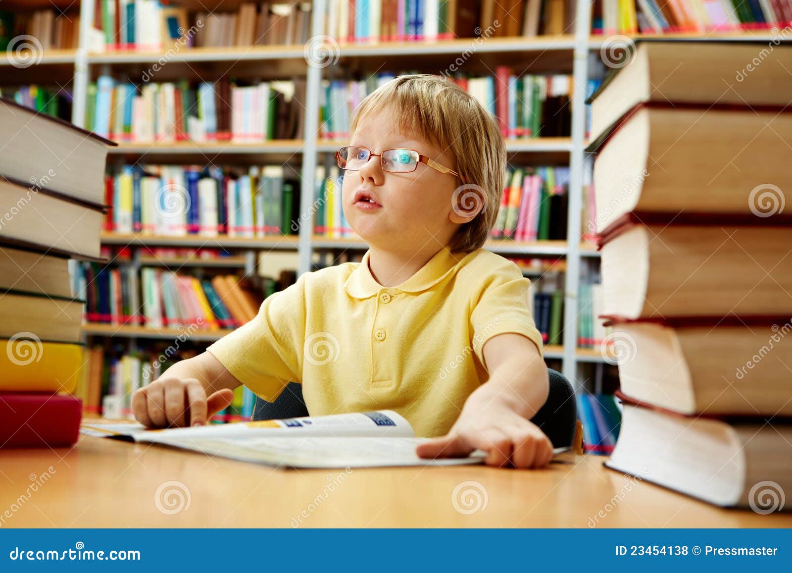 Smart boy stock photo. Image of answering, people, learn - 23454138