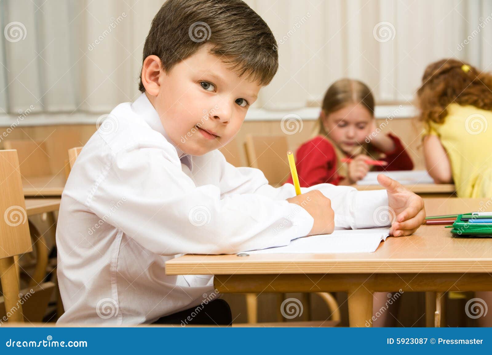 Smart boy stock image. Image of children, caucasian, education - 5923087