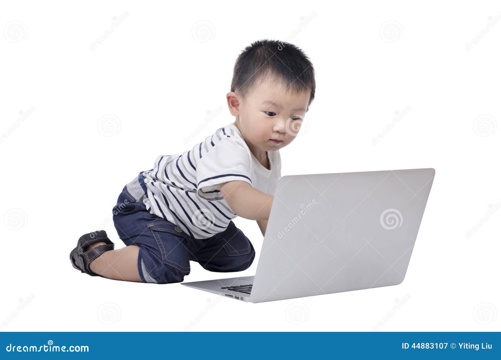 Smart boy stock image. Image of smart, male, computer - 44883107