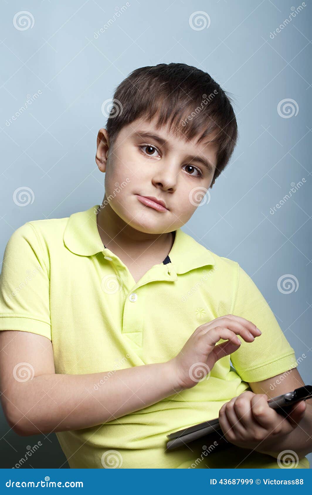 Smart Boy stock image. Image of clever, glance, nice - 43687999