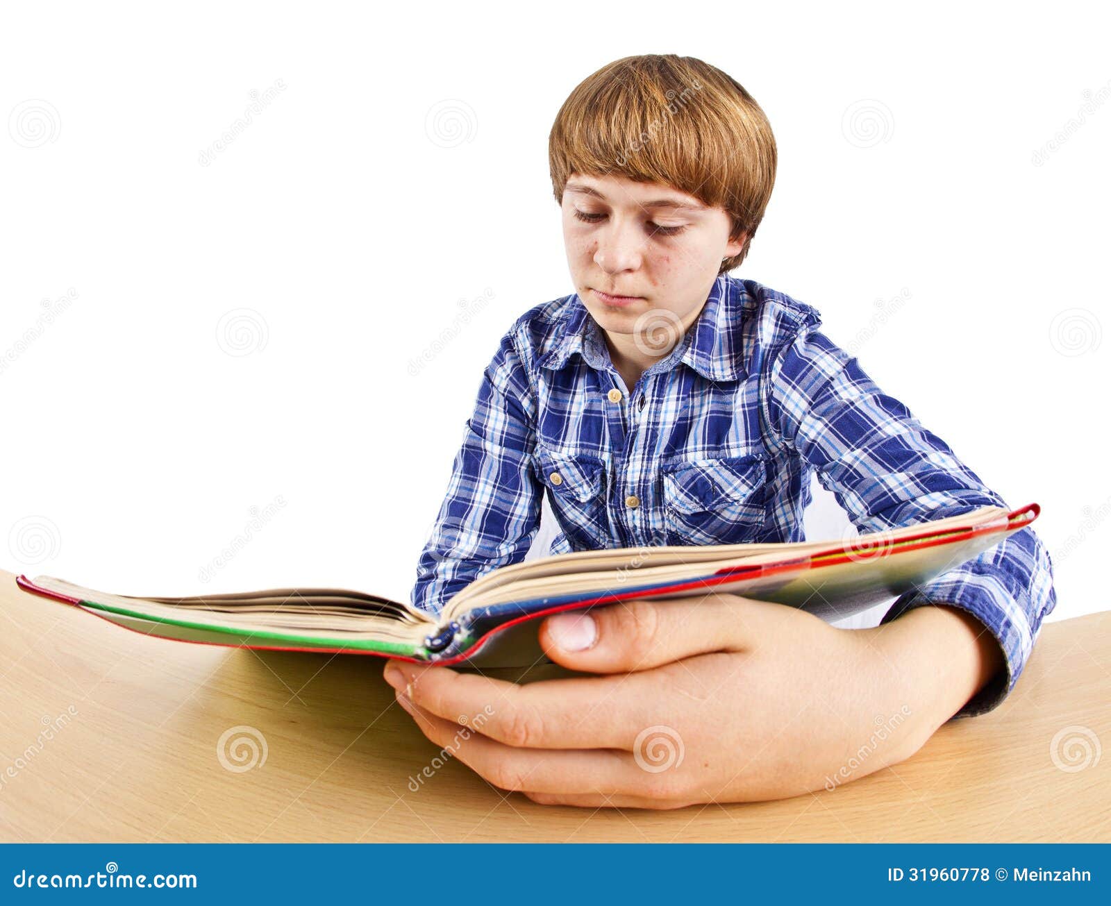 Smart Boy Learning for School Stock Photo - Image of concentration ...