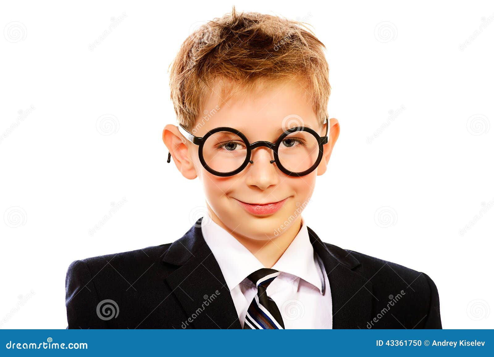 Smart boy stock photo. Image of business, knowledge, caucasian - 43361750