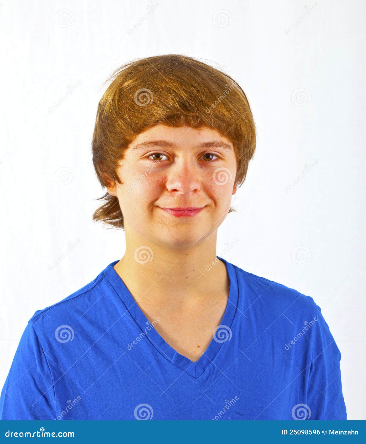 Smart Boy in Studio on White Stock Photo - Image of model, critical ...