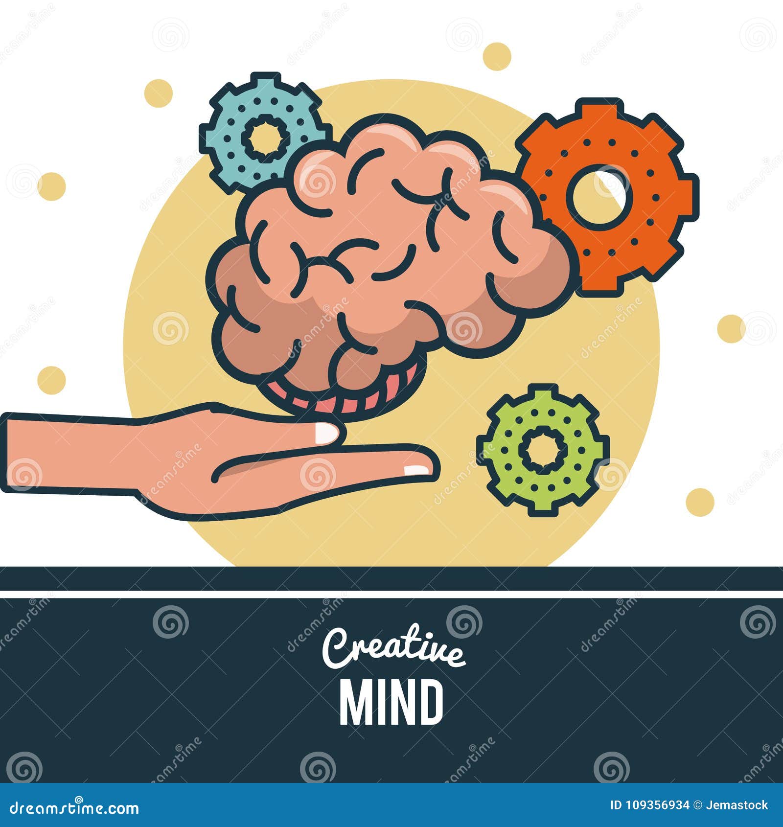 Smart brain ideas stock vector. Illustration of genius - 109356934