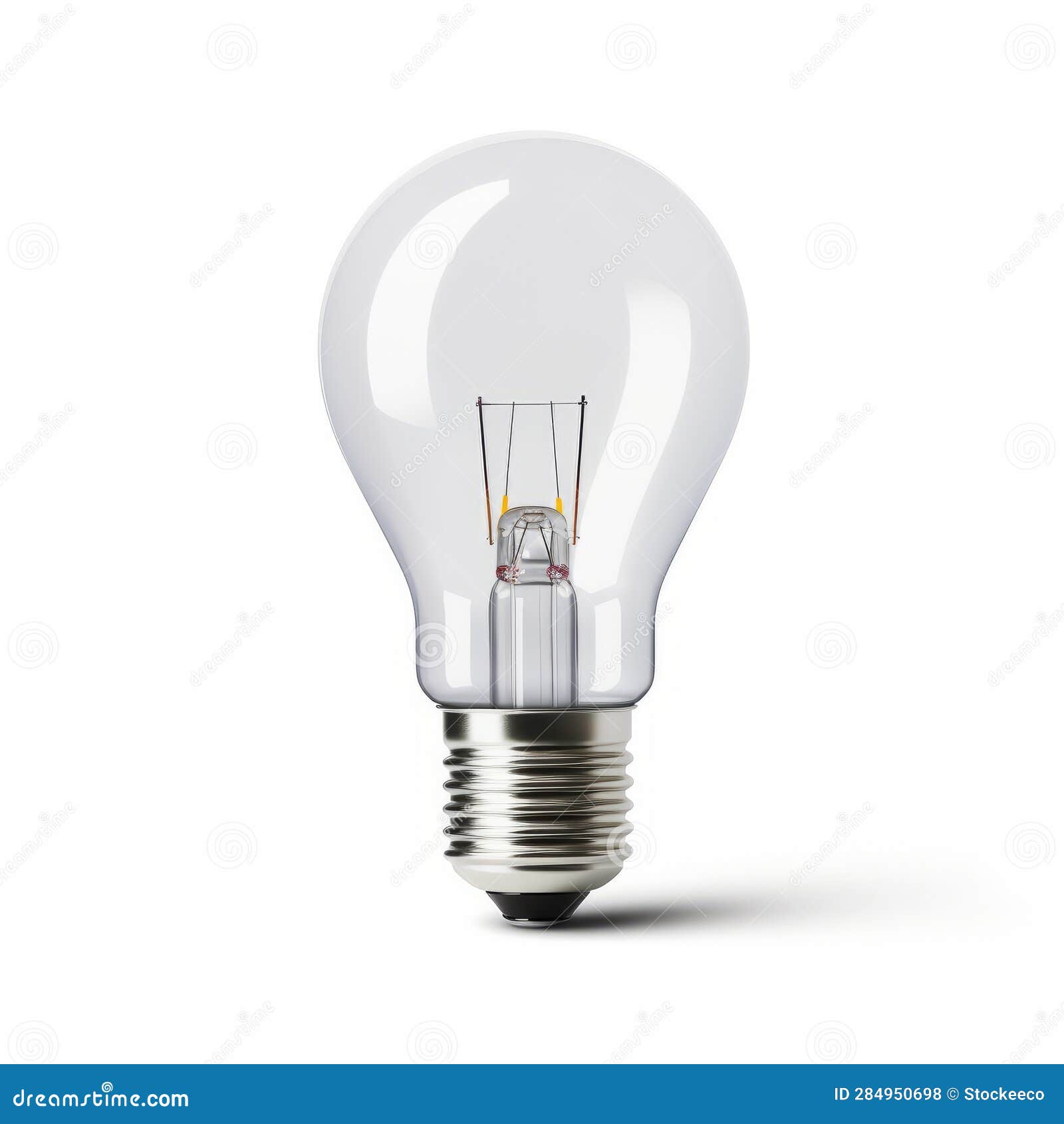 Smart Bulb Isolated with Clipping Path - Modern Digital Equipment Stock ...