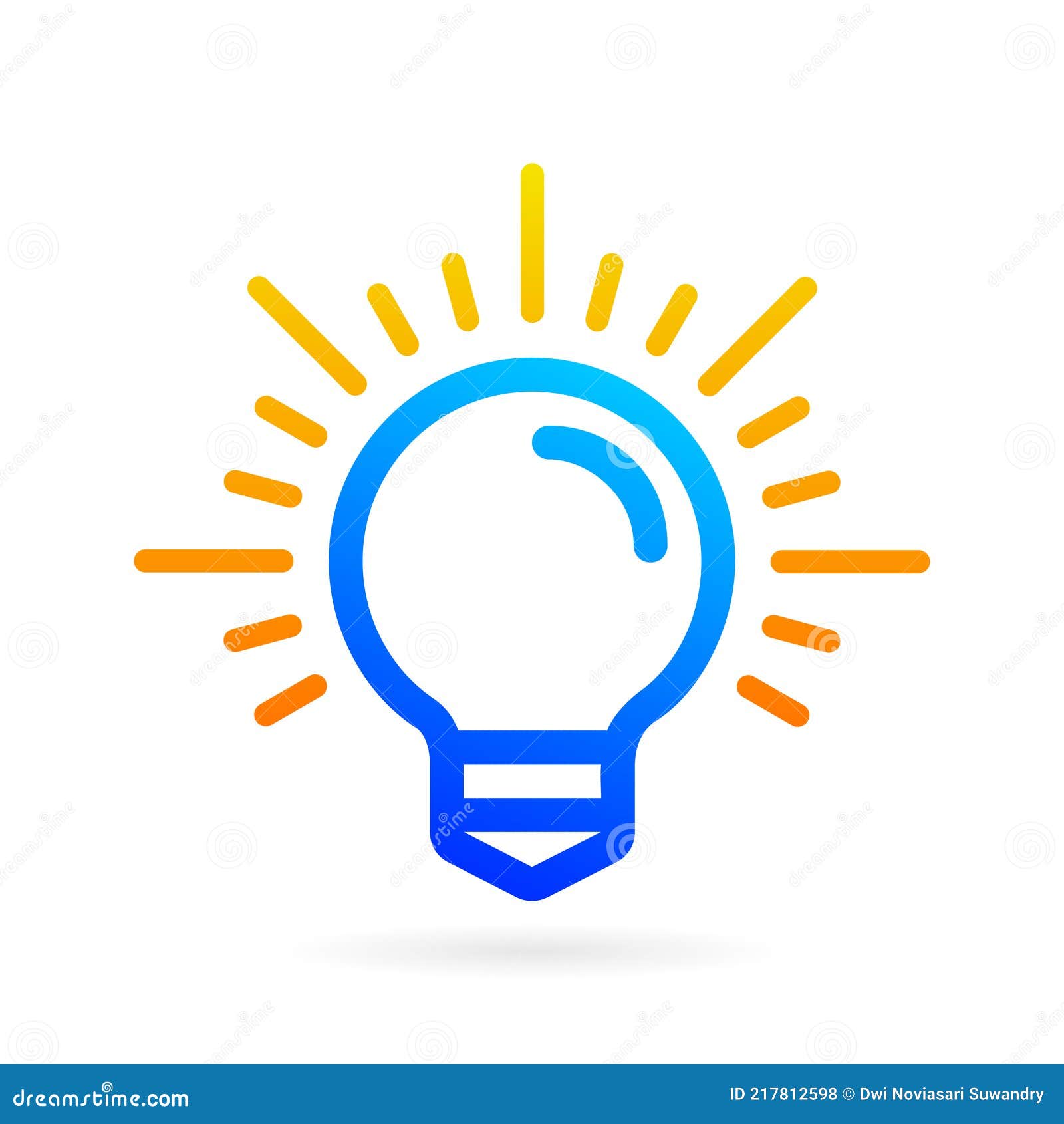 Smart Bulb Logo with Light Symbol Stock Vector - Illustration of ...