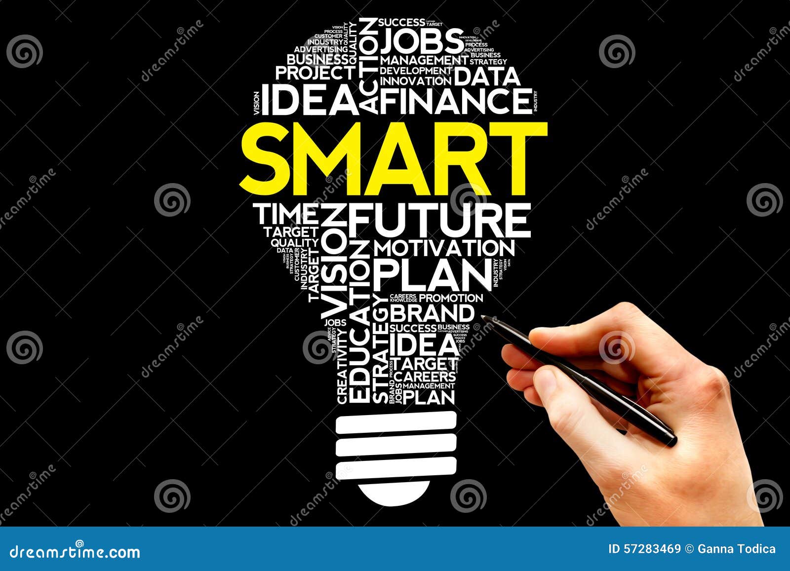 SMART stock image. Image of innovative, design, motivation - 57283469