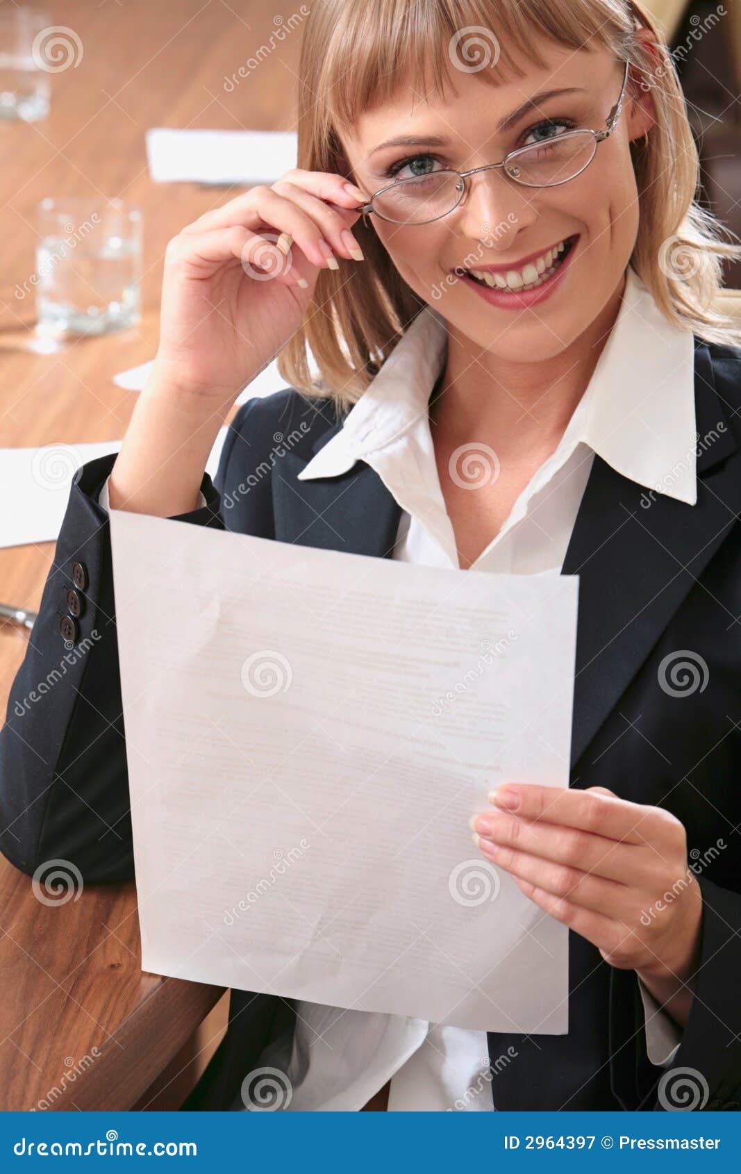 Smart business woman stock image. Image of colleague, leader - 2964397