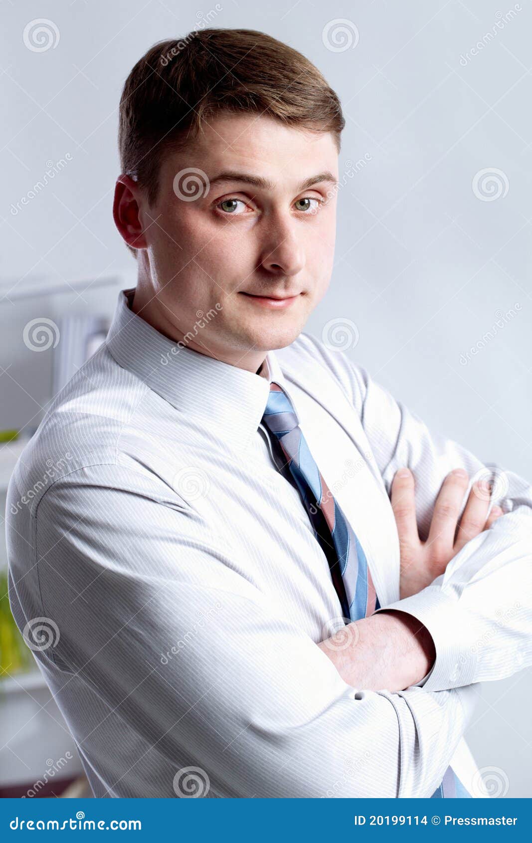 Smart businessman stock photo. Image of looking, happy - 20199114