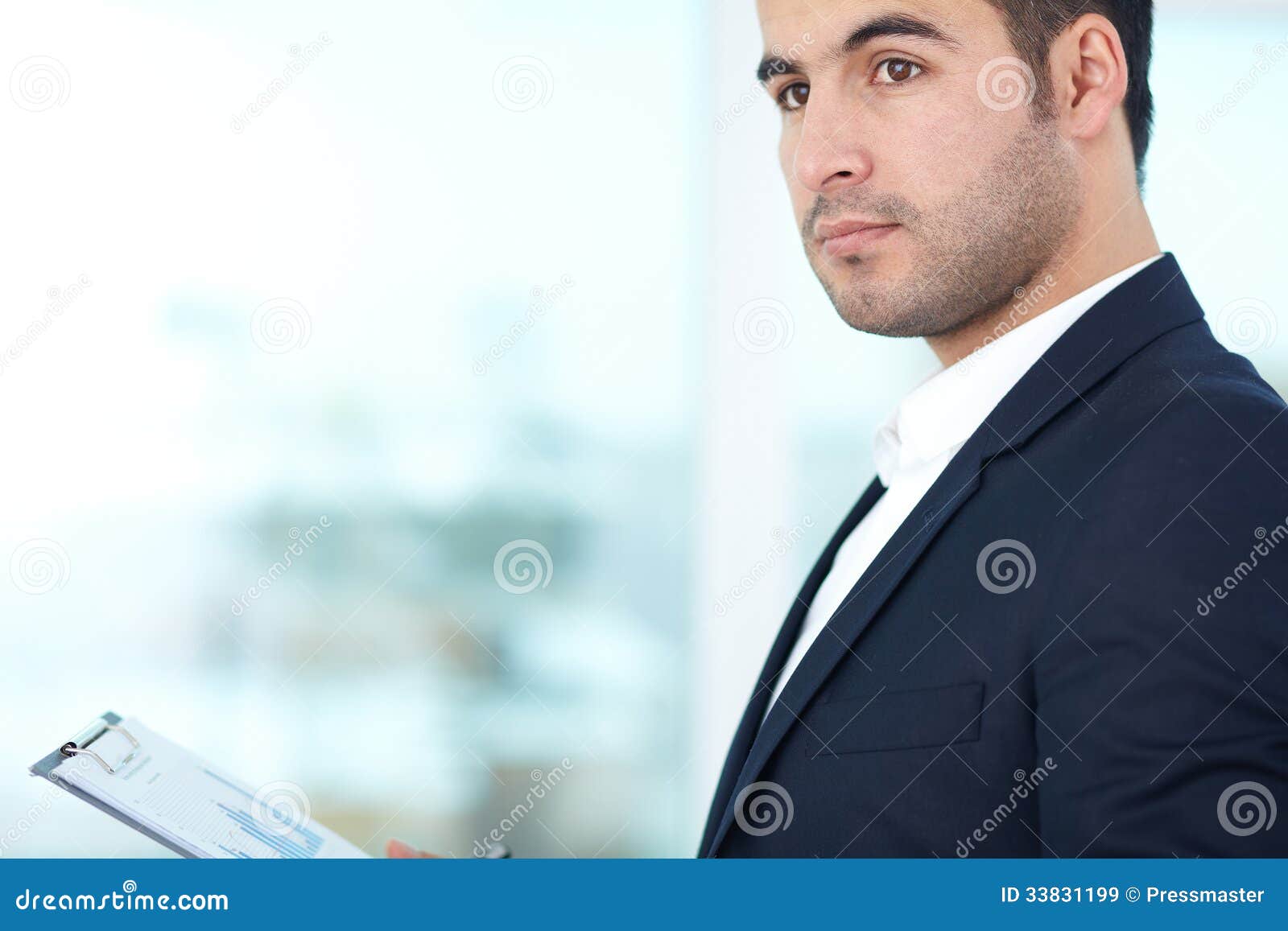 Smart businessman stock image. Image of expertise, idea - 33831199