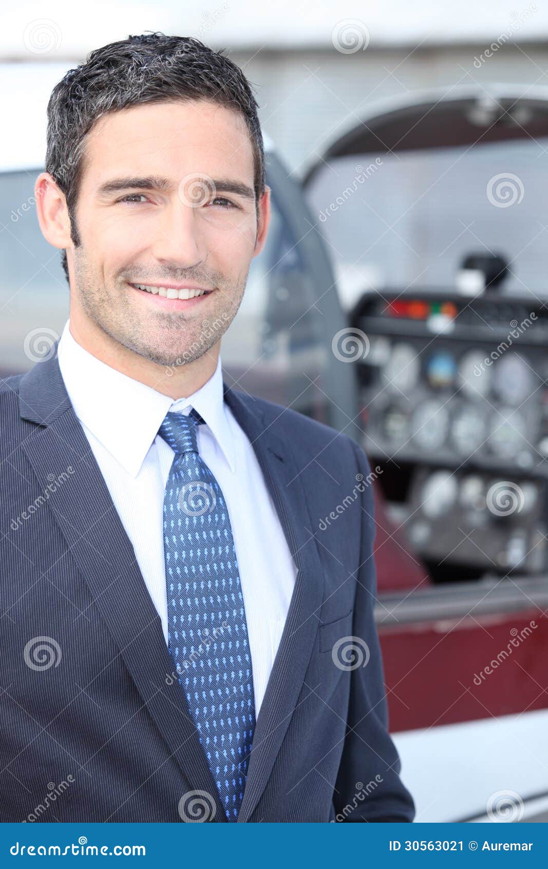 Smart businessman stock image. Image of smiling, businessman - 30563021
