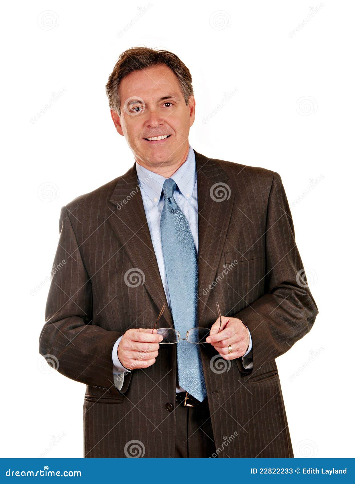 Smart Businessman with Smile Stock Image - Image of smile, relaxed ...