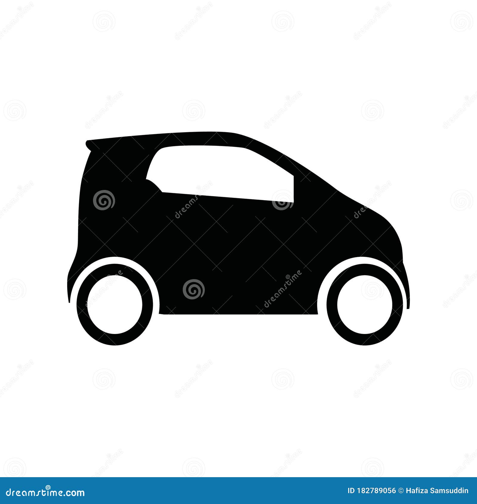 Smart car stock vector. Illustration of automobile, design - 182789056
